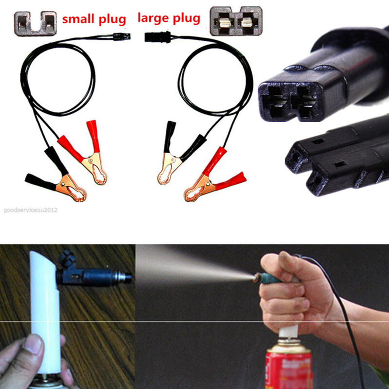 Universal Fuel Injector Flush Cleaner Adapter DIY Kit Car Cleaning Tool ...
