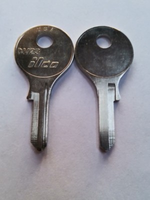 (1) DOM Lista Tool Box Replacement Key Pre-Cut To Your Key Code 6E001 ...