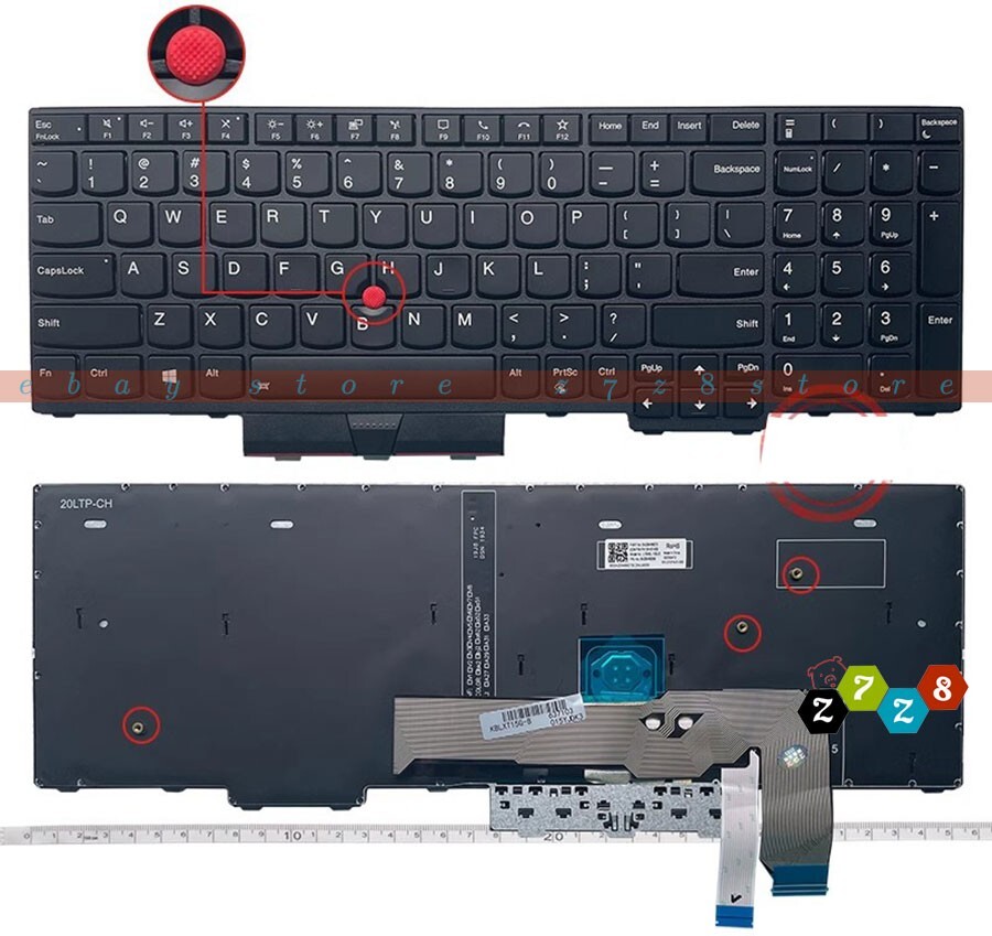 ThinkPad Keyboard Replacement Backlight Keyboard For Lenovo Thinkpad ...