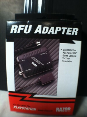 Playstation RFU Adapter in Box NOS Unopened | eBay