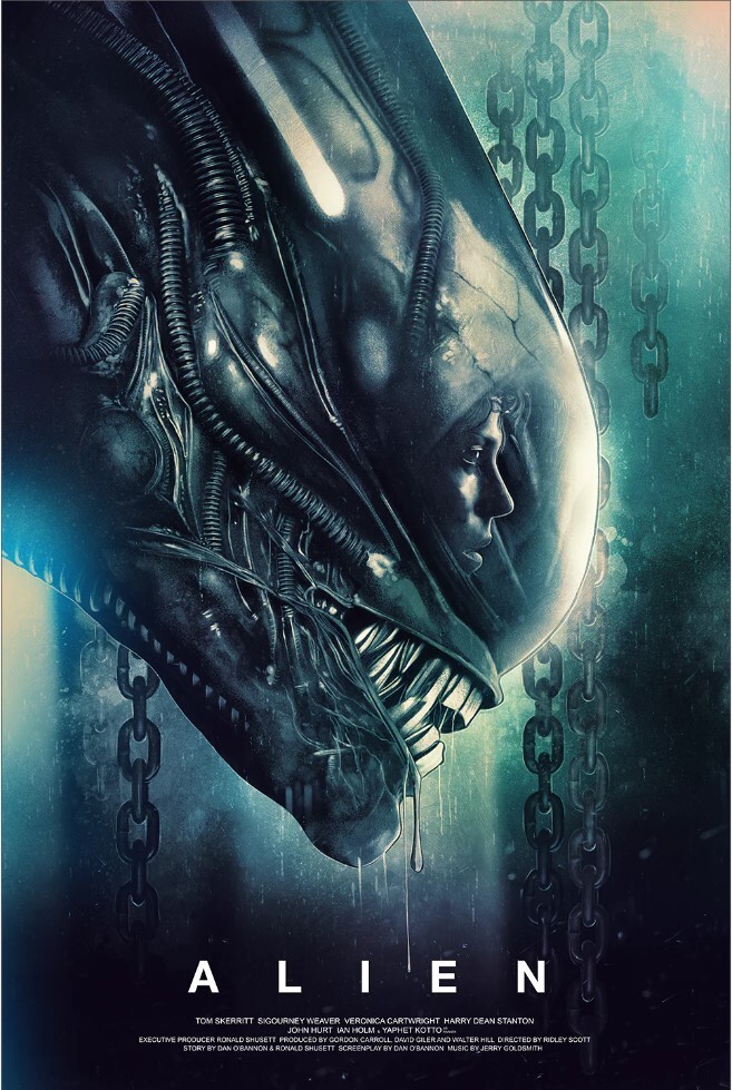 Xenomorph Poster The 'Alien: Covenant' Poster Pays Homage To The