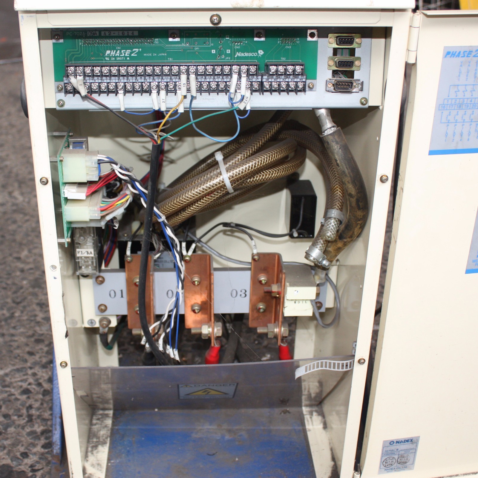 Nadesco Nadex Phase 2 spot welding Timer Unit Type 2100 Weld Controller ...