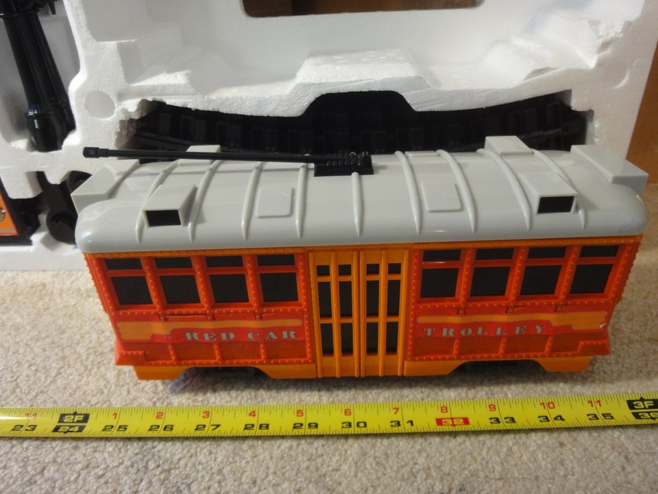 Disney California, Red Car Trolley Remote Control R/C Train Set ...
