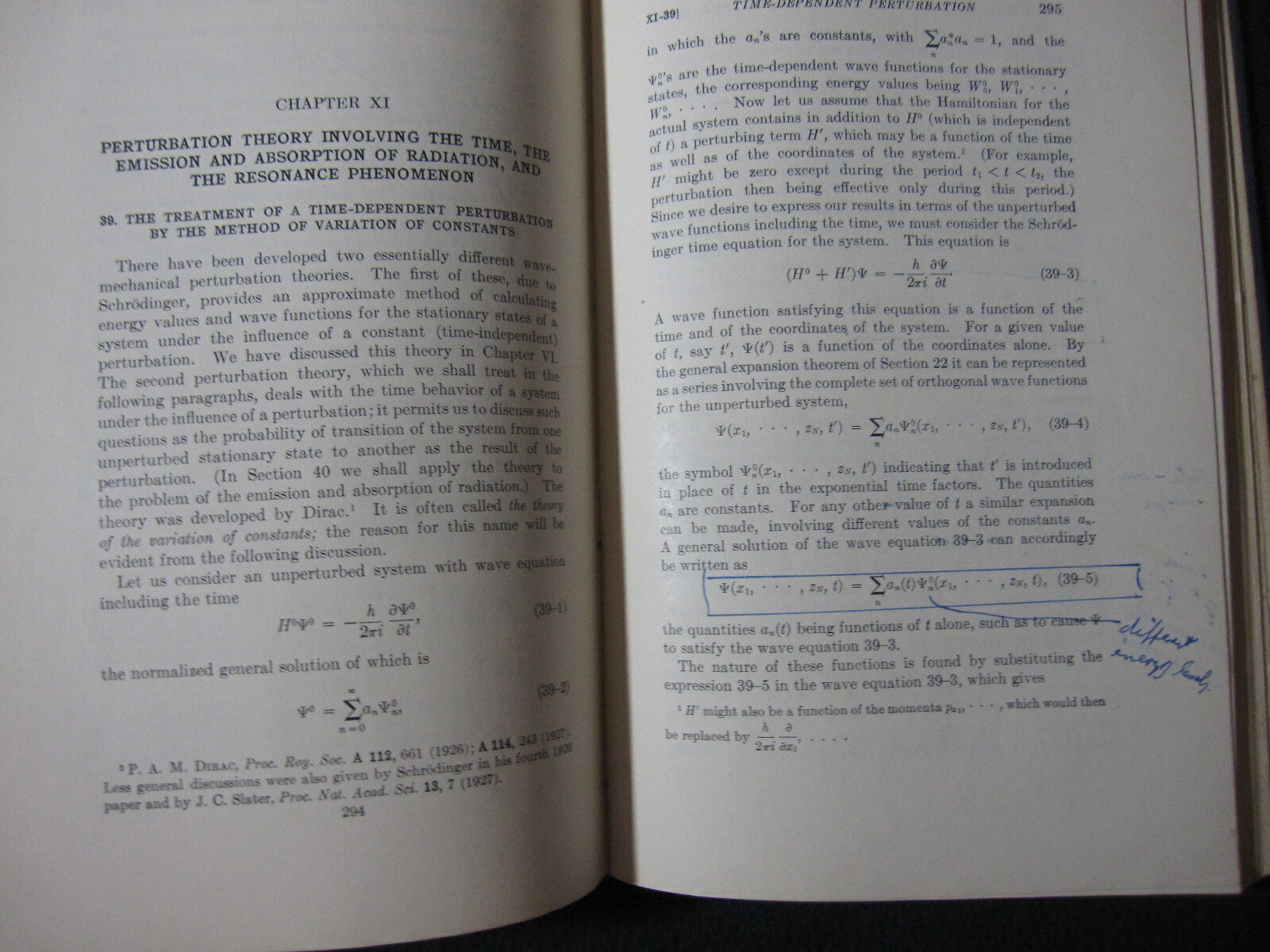 Introduction to Quantum Mechanics by Pauling, Linus; Wilson, E.Bright ...