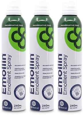 Emollin Emollient Spray 240ml X 3 | eBay UK