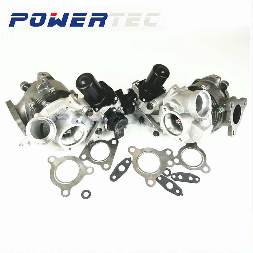 Twin turbo 17208-51010/17201-51020 for Toyota Landcruiser V8 4.5 D-4D ...