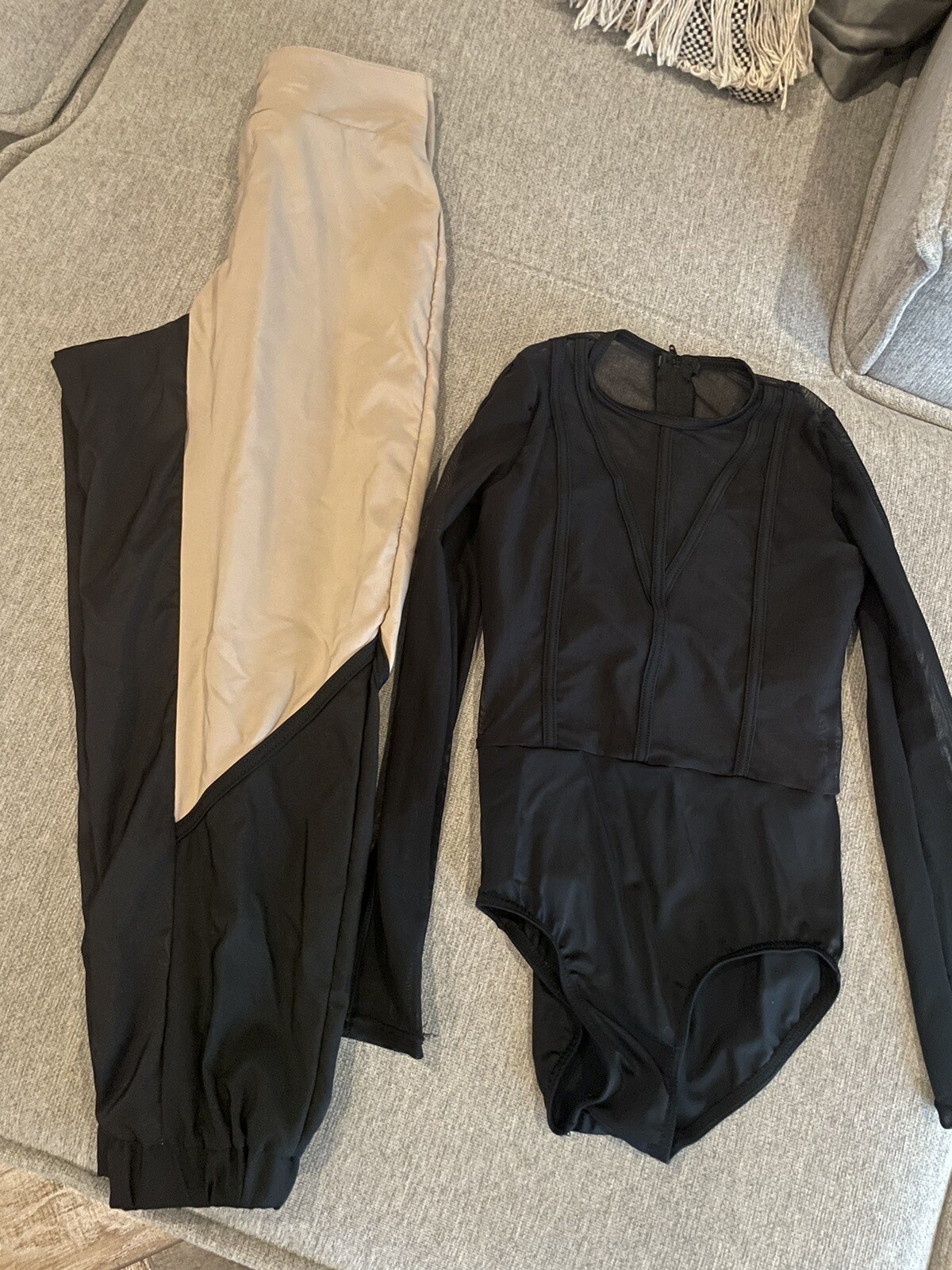 Weissman IC Dance Costume Hiphop Black/tan - Gem