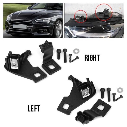 2013-2017 Audi A4 S4 RS4 A5 S5 Front LH+RH Bracket Headlight Repair Kit ...