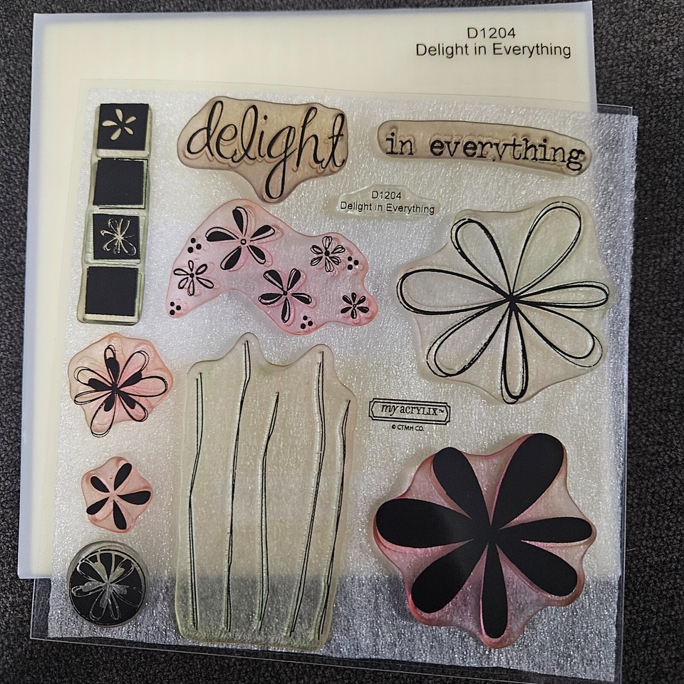 Close To My Heart STAMP SETS You choose CTMH My Acrylix Stamps | eBay