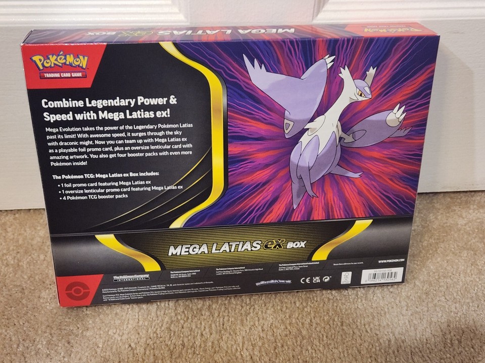 Mega Latias EX Box New Sealed Pokemon Trading Card Game TCG | eBay