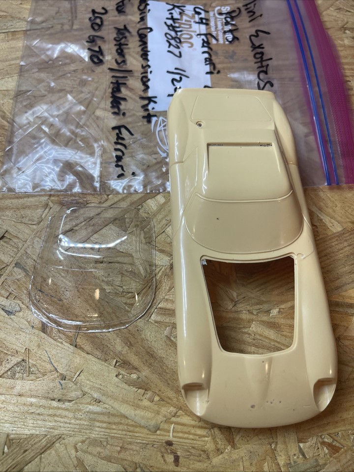 Mini Exotics Bagged 64 Ferrari GTO Series II Resin Conversion Model Kit ...