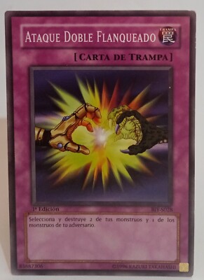 Two-Pronged Attack SDY-028/BIY-S028 YUGIOH Spanish Version Common | eBay