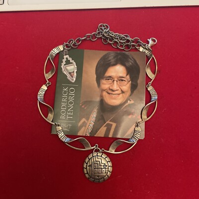 Carolyn Pollack Roderick Tenorio RMT Sterling Silver 925 Necklace Wind ...