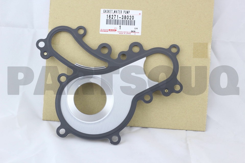 1627138020 Genuine Toyota GASKET, WATER PUMP 16271-38020 | eBay