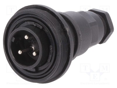 Connector: Round PIN: 3 Male Plug for Cables PX0732/P PX Connector | eBay