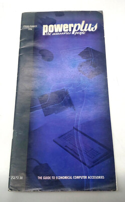 1994 Spring Summer Power Plus Computer Accessories Guide Catalog | eBay