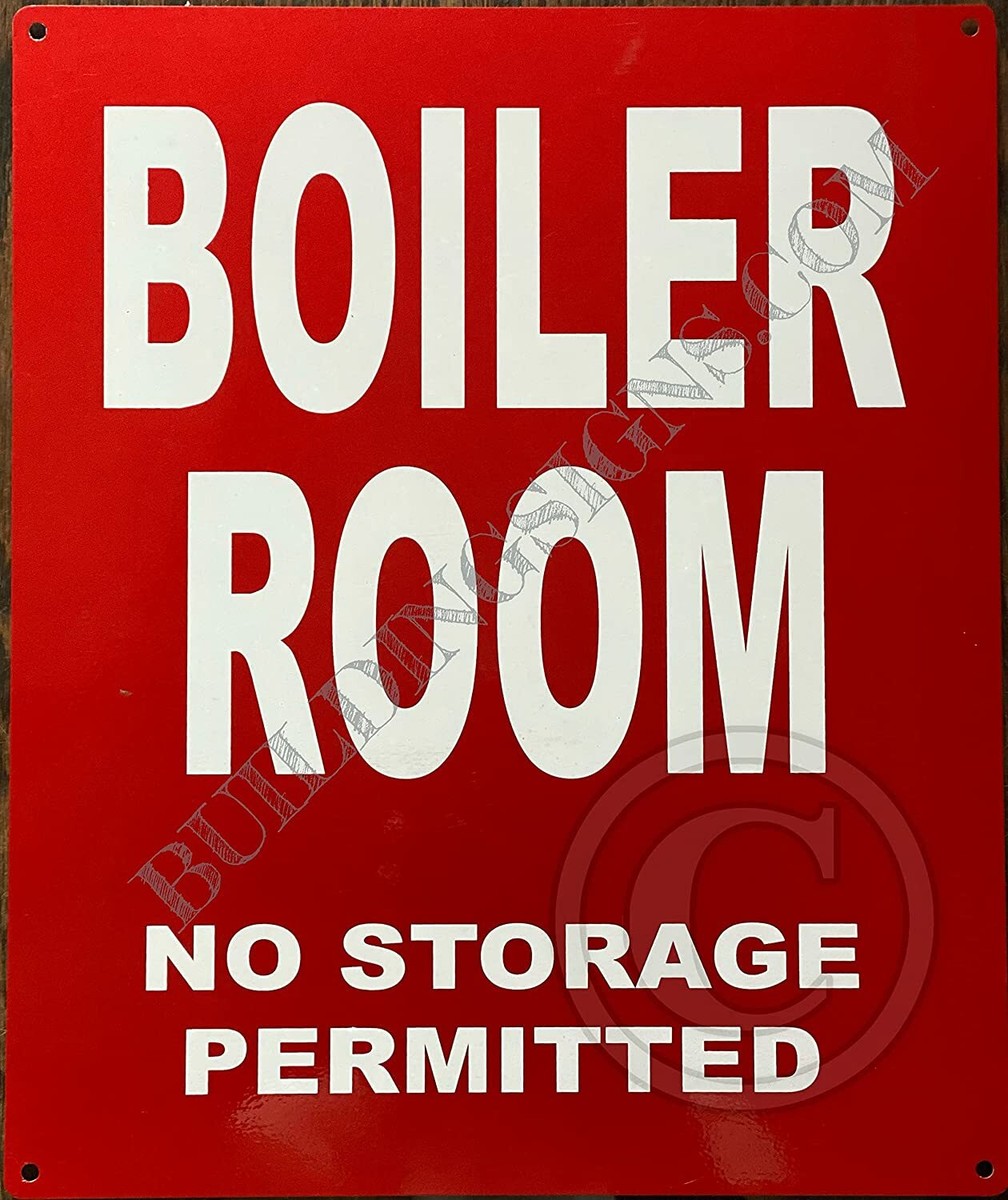 Boiler Safety Signs Boiler Room Signs Danger Authorized Personnel