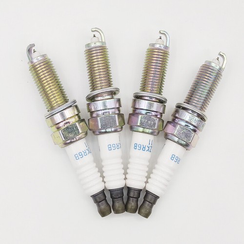 4Pcs Iridium Spark Plug SILZKR6B11 18855-10080 For Kia Borrego Hyundai ...