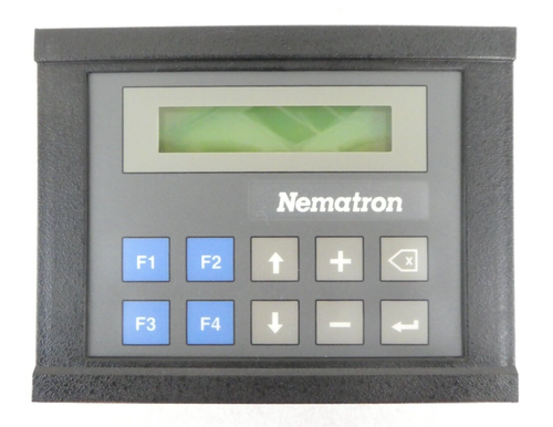 Nematron IWS-30 Operator Interface Panel | eBay