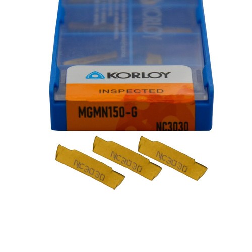 10Pcs MGMN150-M NC3030 CNC Grooving Parting Cut-Off Carbide Inserts 1 ...