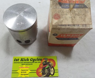 NOS YAMAHA STD BORE PISTON AT2M ATMX 318-11631-00 OEM | eBay