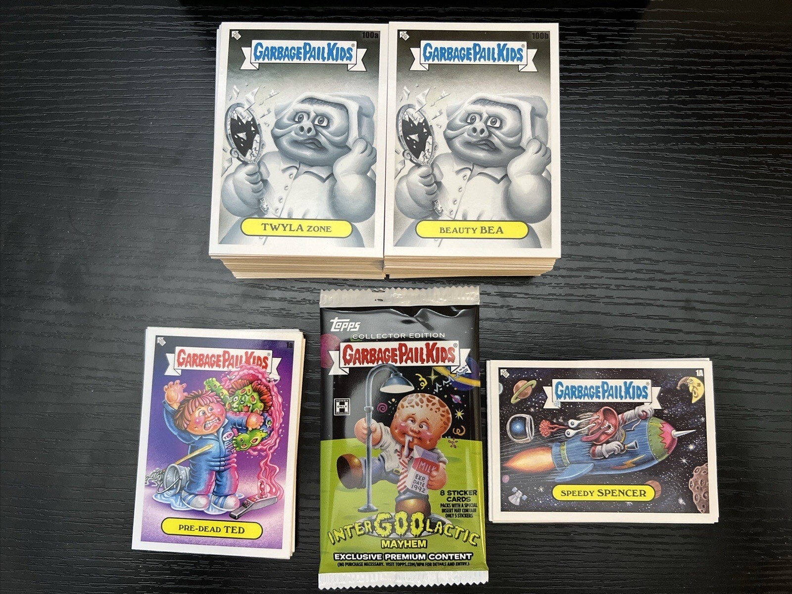 GARBAGE PAIL KIDS INTERGOOLACTIC MAYHEM 230-CARD SET BASE/WARP/FARCE | eBay