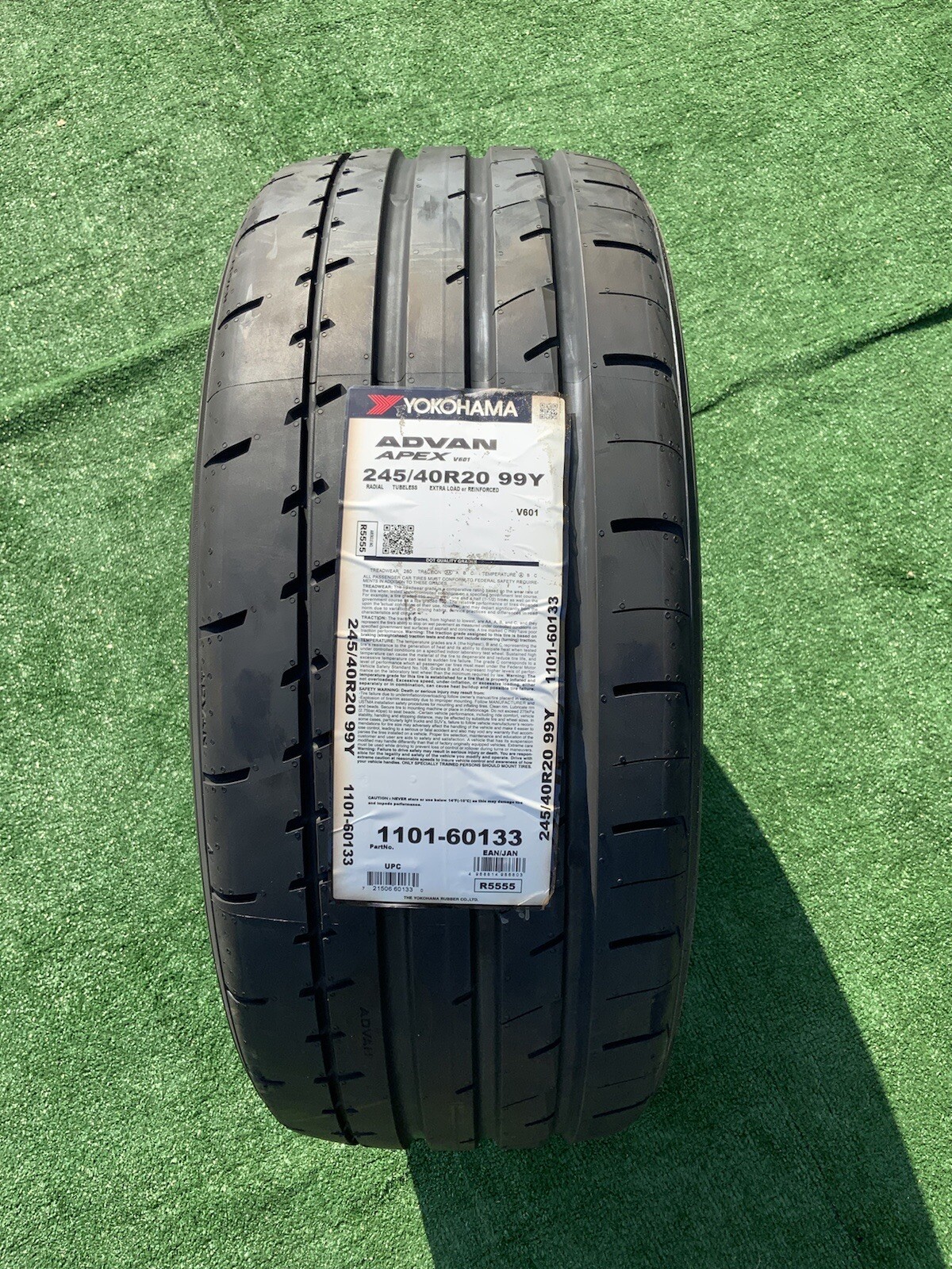 Yokohama Advan Apex V601 245/40R20 Tire for sale online | eBay