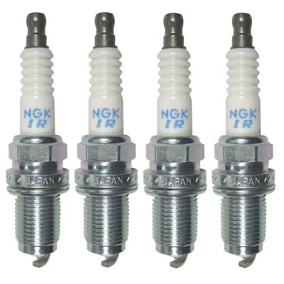 NGK Laser Iridium Fine Wire Set of 4 Spark Plugs 0.044 For Acura Honda ...