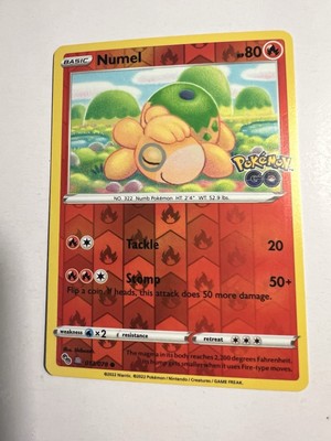 Numel (Peelable Ditto) 013/078 Pokémon GO Reverse Holo MINT 💫 | eBay