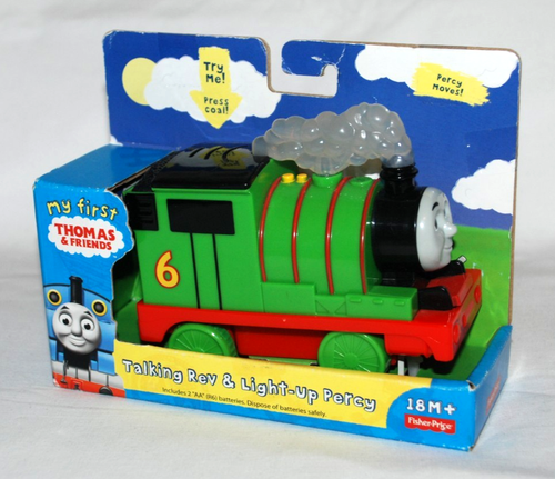 My First Thomas & Friends Talking Rev & Light-Up Percy Engine BNIB ...