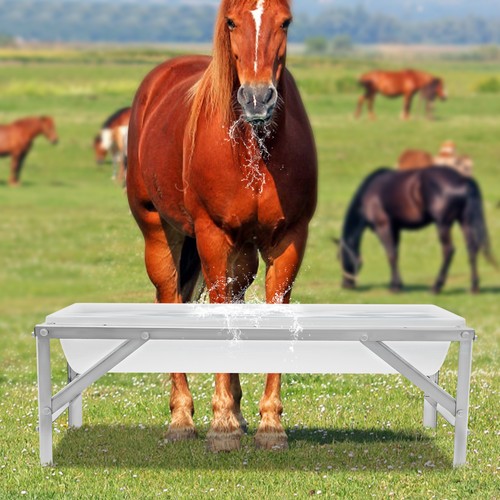 Livestock Feed Trough, Long Large Capacity Feeder, Feed Trough with ...