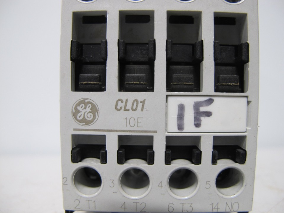 General Electric CL01A310T CL01 10E AC Contactor GE 25 Amp 600 V AC 3 ...