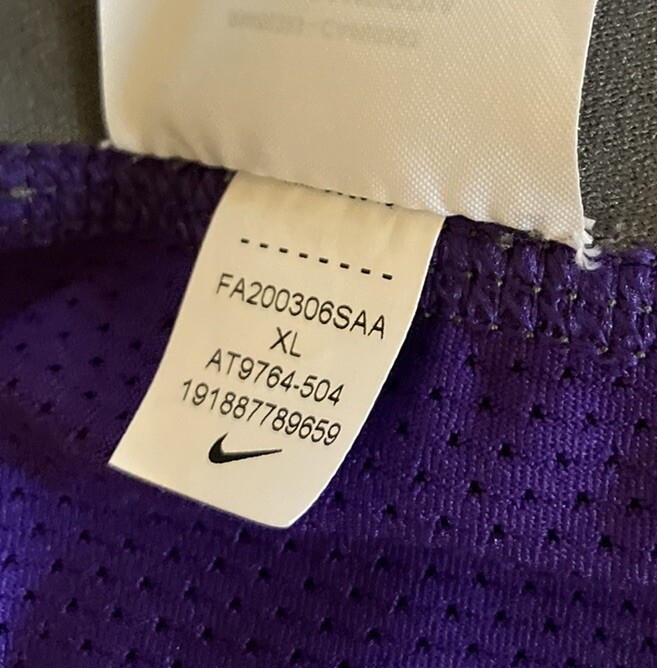 NIKE Pro Worm NBA Basketball Compression Pants Purple AA0058-504 New XL ...