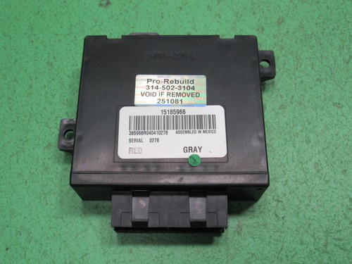 15185966 TAHOE ESCALADE YUKON SUBURBAN REAR A/C HVAC CONTROL MODULE ...