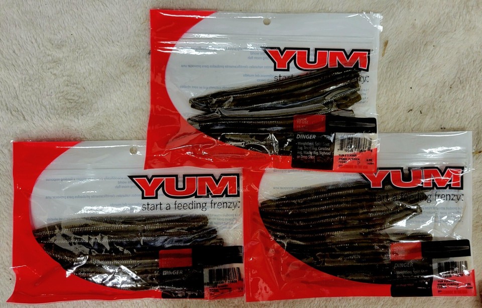 **LOT OF 3** Yum Dinger 5” 8 per Pack Choice of colors | eBay