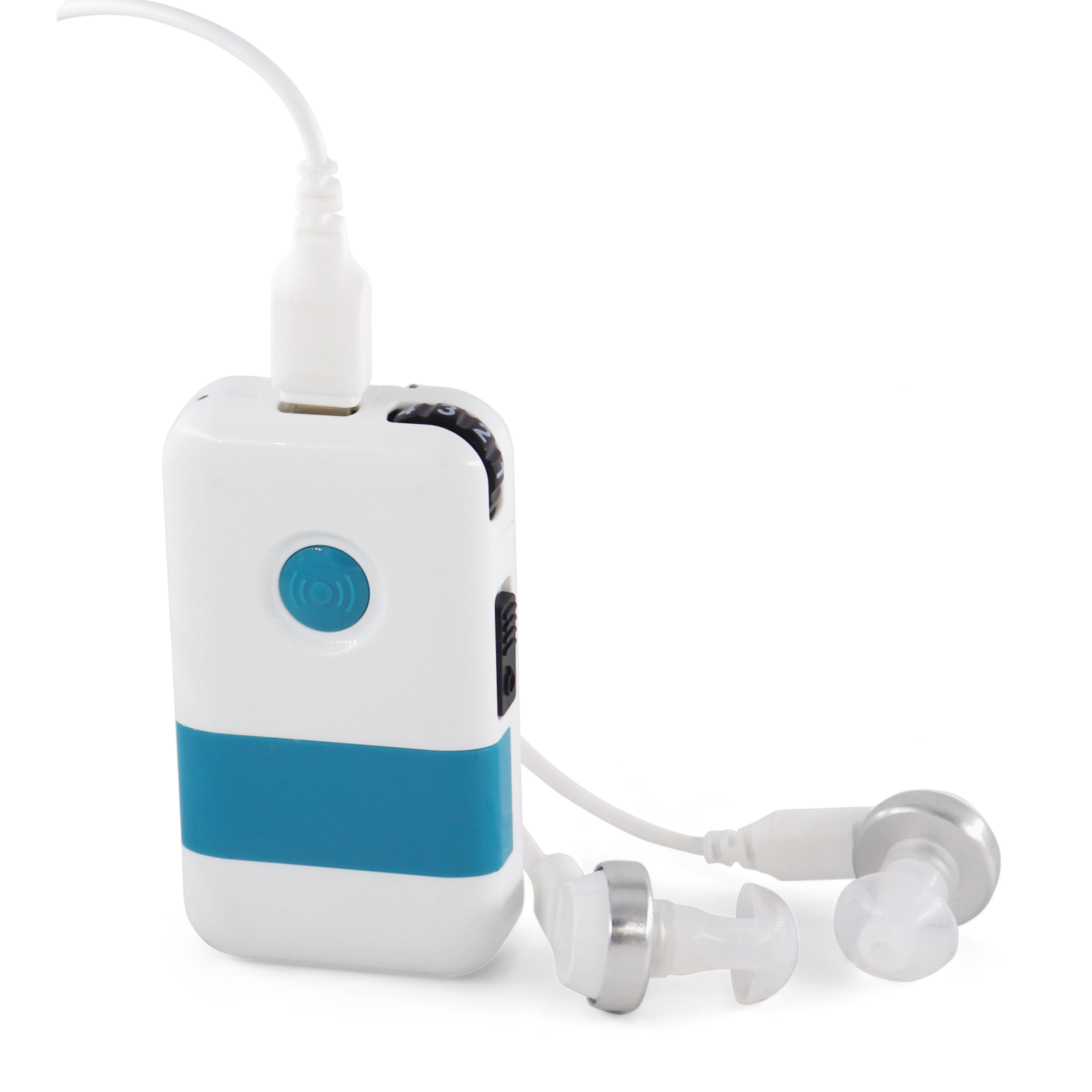 Neosonic Pocket Aid Hearing Amplifier for Mild to Severe Hearing Loss ...