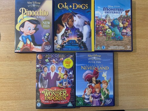 Walt Disney Classics/Pixar/WB/Special editions etc DVD Bundle (5 DVDS ...