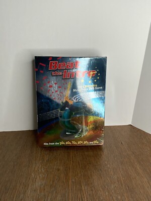 Beat the Intro DVD Ultimate Music Trivia Game Box Version New Sealed ...