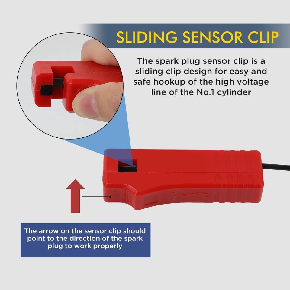 Engine Timing Light Gun 12V Ignition Auto Timing Tester for Car ...