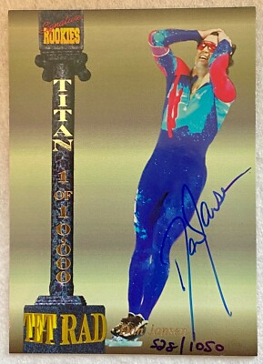1994 Signature Rookies Tetrad DAN JANSEN Titans Autograph 528/1050 | eBay