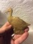 ANTIQUE GOLD DRESDEN DUCK CHRISTMAS ORNAMENT | eBay