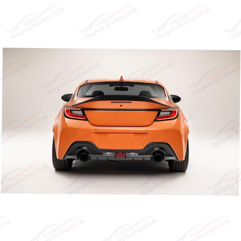 Fits Toyota GR86 Subaru BRZ 22-23 Gloss Black Rear Roof Window Visor ...