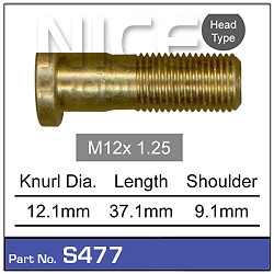 NICE PRODUCTS Wheel Stud S477 S477 | eBay Australia