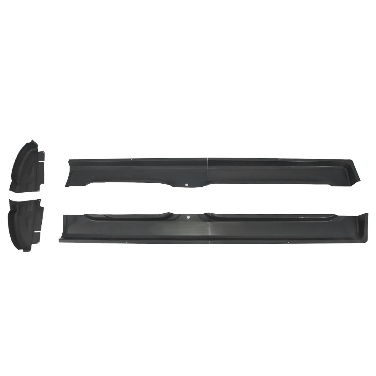 Pair Rocker Panels & Cab Corners For 2002-2008 Dodge Ram Quad Cab 1500 ...