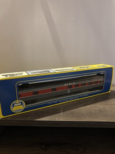 HO ahm inc. monon observation car red 6 | eBay