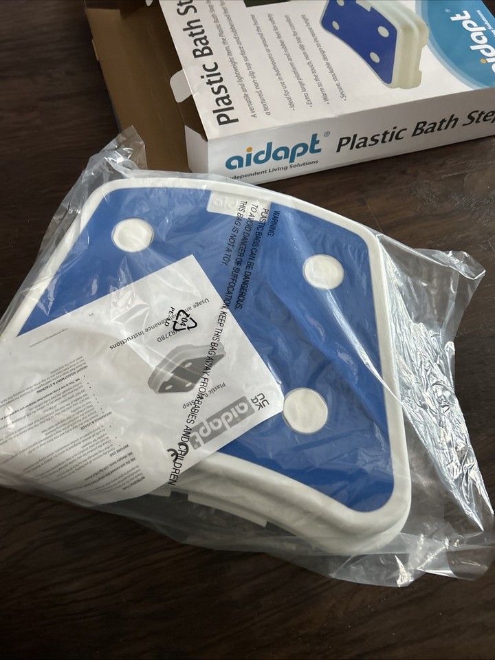 Aidapt non slip white Plastic Bath Step | eBay UK