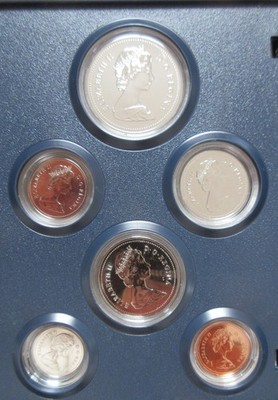 1985 Canada Specimen Set 6 Coins Cent to One Dollar Mint Set. UNC | eBay