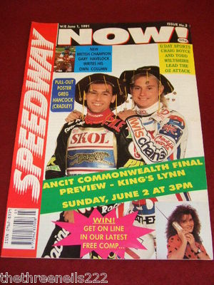 SPEEDWAY NOW #3 - CRAIG BOYCE - JUNE 1 1991 | eBay UK