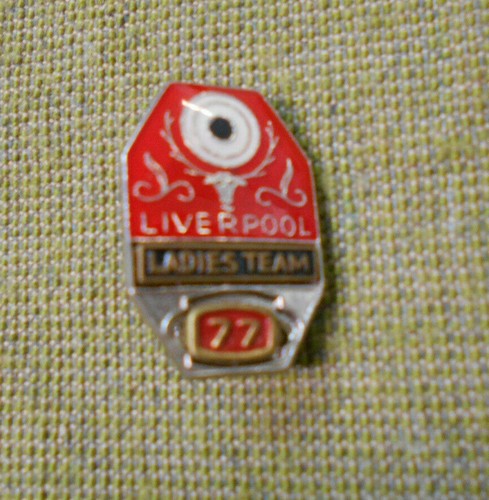 #D287. TARGET SHOOTING BADGE - LIVERPOOL 1977 LADIES TEAM | eBay Australia