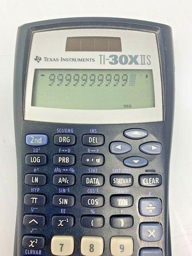 Texas Instruments TI-30X IIS Solar Scientific Calculator Algebra ...